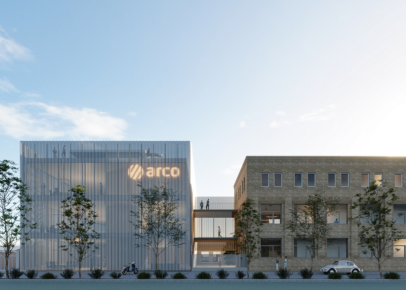 Arco Headquarters. Competition, 1st Prize - Quadrat Estudio