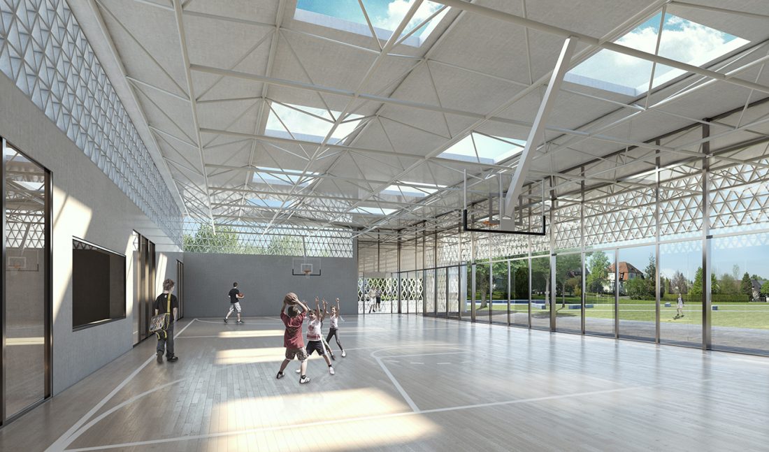 Sport Pavillon Heimschule Leider - Quadrat Estudio